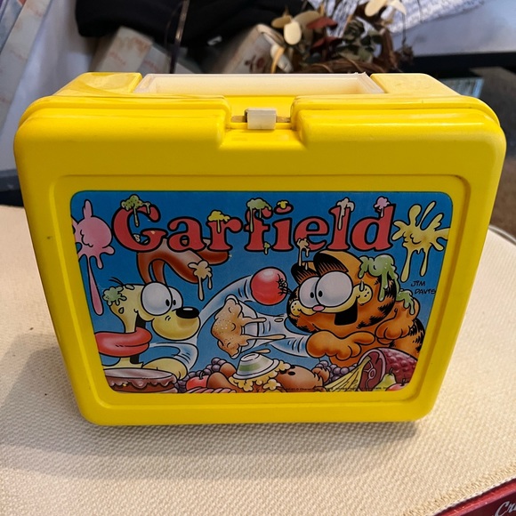 Thermos | Other | Vintage Thermos 978 Garfield Lunch Box Wthermos ...